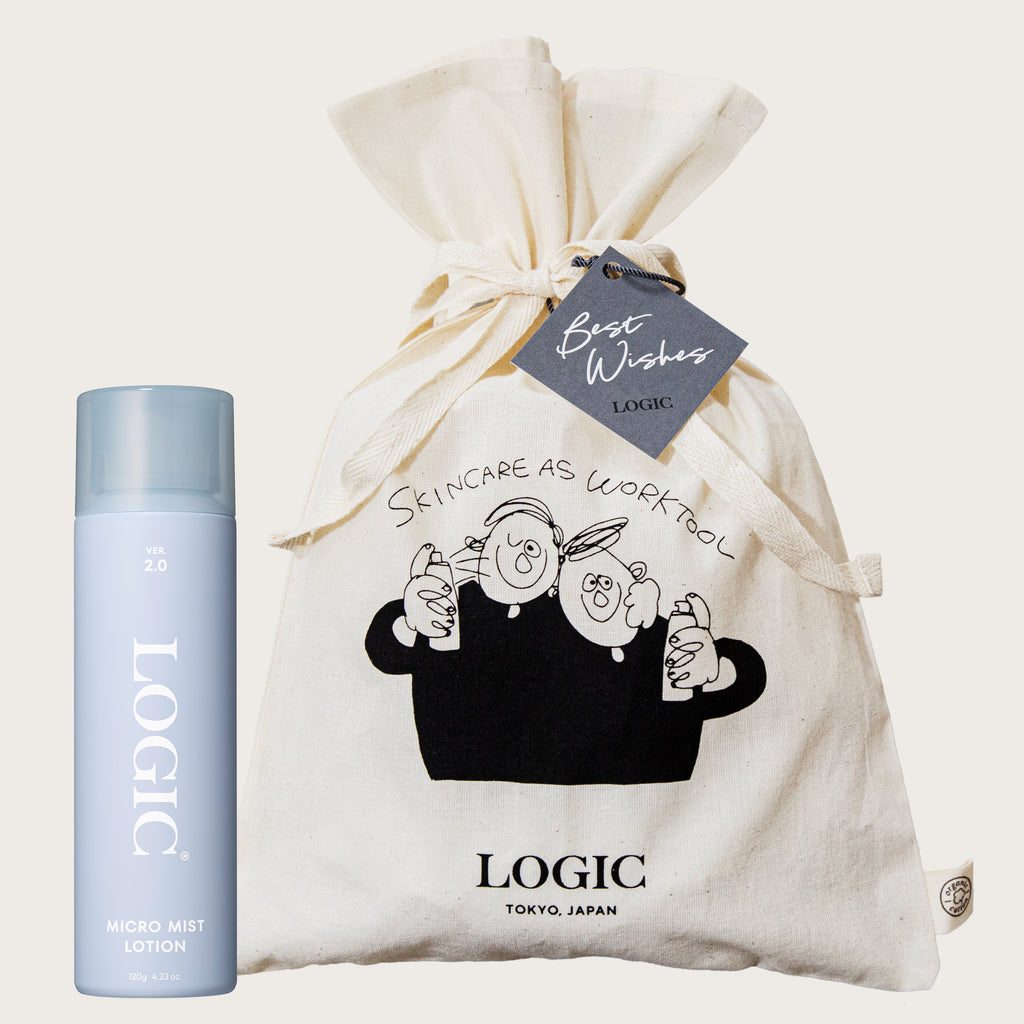 【オガワナツミさんコラボ】LOGIC ギフトバックセット (マイクロミストローション)